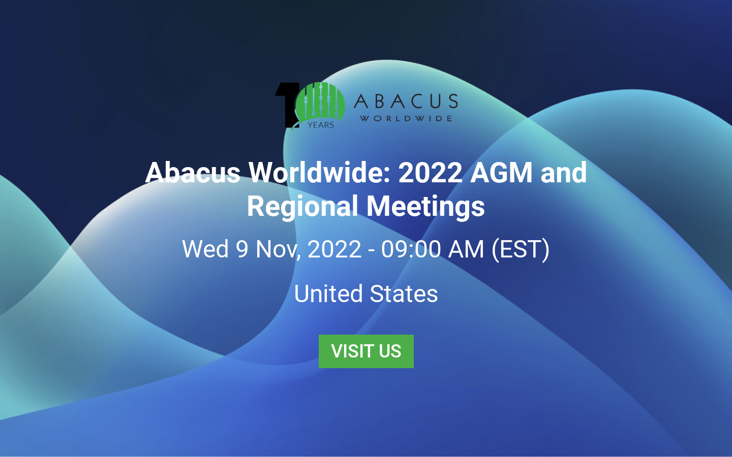 Abacus Worldwide: 2022 AGM and Regional Meetings