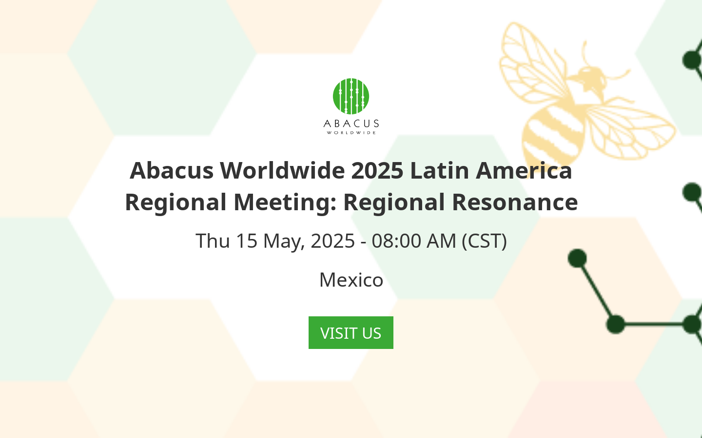 Abacus Worldwide 2025 Latin America Regional Meeting: Regional Resonance